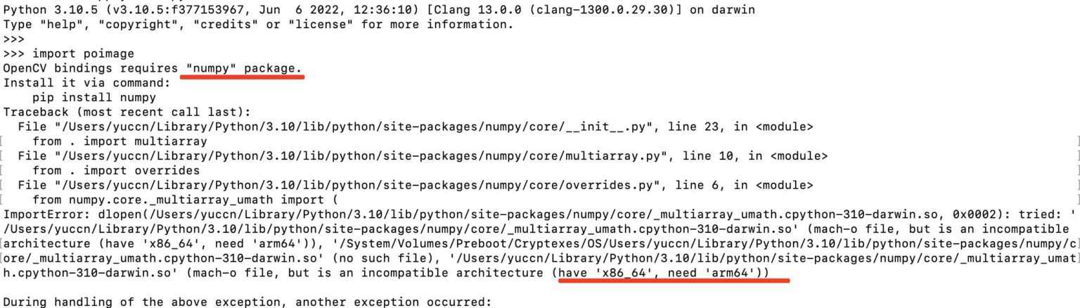 Macbook M1 python3 报错 (have ‘arm64’, need ‘x86_64’)问题 – 编程想法-逻辑客栈